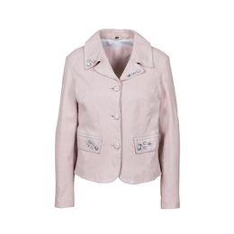 Freaky Nation Lederjacke &raquo;Showpiece-FN SL&laquo; Rosa XXL(44)