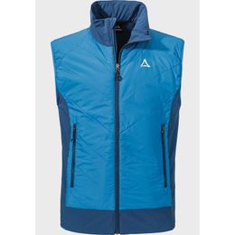 Sch&ouml;ffel SCH&Ouml;FFEL Funktionsweste &raquo;Hybrid Vt Style Blaueis MNS&laquo; 8405 - blau 56 56 Hybridkonstruktion mit wasser- und windabweisenden, wattierten Zonen