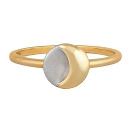 CAI Ca&iuml; Damen CA&Iuml; Fingerring &raquo;925/- Sterling Silber bicolor Mond Luna&laquo; gelb