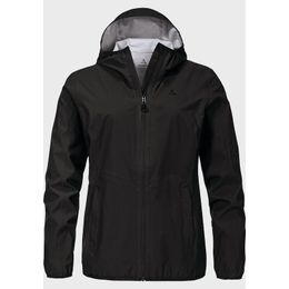 Sch&ouml;ffel SCH&Ouml;FFEL Outdoorjacke &raquo;Jacket Style Migandi WMS&laquo; mit Kapuze 9990 - schwarz 34 34 Wasserdicht & atmungsaktiv dank 2.5-Lagen VENTURI Membrane