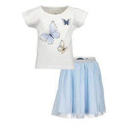 Blue Seven M&auml;dchen Shirt & Rock Set, 2 Stk. wei&szlig; 92