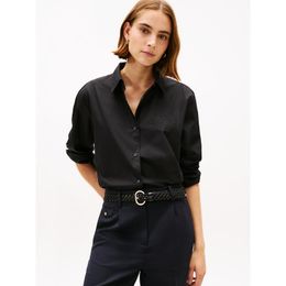 Tommy Hilfiger Hemdbluse »COTTON EASY SHIRT« Black 44 44 Bluse von Tommy Hilfiger Womanswear