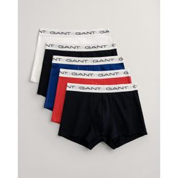Gant Boxershorts &raquo;TRUNK 5-PACK&laquo; Packung, 5, 5 Stk. mit elastischem -Logobund bunt XL - 5 Stk. 5 Stk. XL Boxershorts im 5er-Pack von Gant