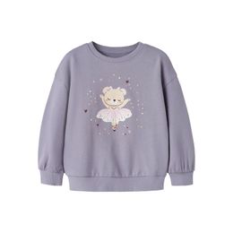 name it Damen Sweatshirt &raquo;NMFVALONA LS LONG RLX SWEAT BRU&laquo; 116