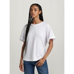 G-Star Raw G-STAR T-Shirt &raquo;Rolled Up Sleeve Boyfriend Top&laquo; white XXL XXL Gerippter Ausschnitt
