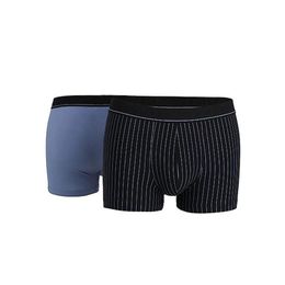 Tom Tailor Damen Tom Tailor Panty &raquo;Kentucky&laquo; 2er Pack, 2 weich, bequem, basic, eng, atmungsaktiv, mit Logo, Baumwollmix blau 5M, 2