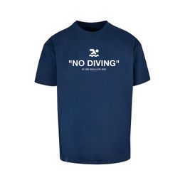 UPSCALE BY MISTER TEE T-Shirt &raquo;Herren No Diving Heavy Oversize Tee&laquo; 1 Stk. tlg. darkblue M M Vielseitige T-Shirts f&uuml;r jeden Anlass