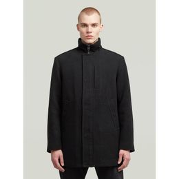G-Star Raw G-STAR Outdoorjacke »Garber Wool Trench« dk black XXL XXL Stehkragen
