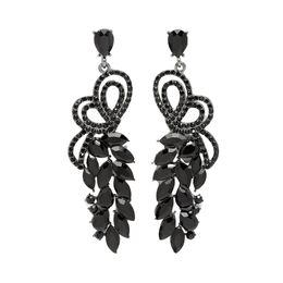 Avant-garde Paris Earrings 'Claudiaa' female Black size One Size