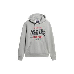 Superdry & Co Sweatshirt 'Perfect Fit' Herren Gr&ouml;&szlig;e XXL graumeliert