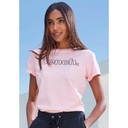 Bench. Loungewear Damen T-Shirt Packung, 2 Stk. mit Logodruck 36/38
