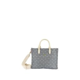 JOOP! Handtasche 'Origine Denim Aurelia' Damen Gr&ouml;&szlig;e One Size taubenblau / wei&szlig;
