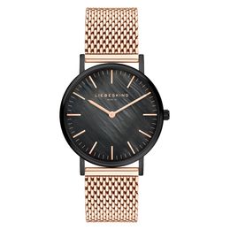 Liebeskind Berlin Analog Watch female Gold size One Size