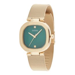 Guess Analog Watch female Gold size One Size