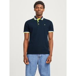 Jack & Jones JACK & JONES Poloshirt &raquo;JJEPAULOS POLO SS NOOS&laquo; mit Logo Stickerei dark navy L L Herren-Poloshirt von Jack & Jones