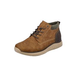 Rieker Schn&uuml;rboots Herren Gr&ouml;&szlig;e 45 cognac / dunkelbraun