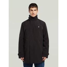 G-Star Raw G-STAR Outdoorjacke &raquo;Garber Trenchcoat, nicht wattiert&laquo; dk black/dk black XXS XXS Rei&szlig;verschluss & Druckkn&ouml;pfe