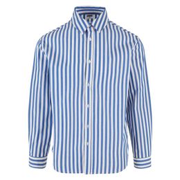 Urban Classics Langarmhemd »Herren Striped Summer Shirt« 1 Stk. white/blue XL - US-Größen US-Größen XL Kurzärmelige Hemden für Freizeit und Büro