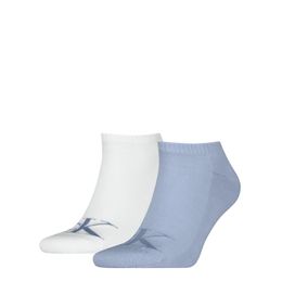 Calvin Klein Jeans Sneakersocken »CKJ MEN SNEAKER MONOGRAM« 2 Paar, 2 Stk. tlg. mit dezentem Logo blue / white 43-46 43-46 Herren Kurzsocken von...