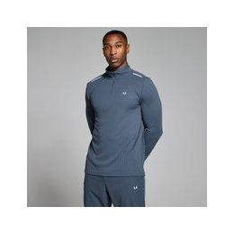 Myprotein MP Herren Active Gridded 1/4 Zip - Schiefergrau - M