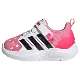adidas Sportswear Sneaker 'Lightorama Minnie Mouse' M&auml;dchen Gr&ouml;&szlig;e 26.5 neonpink / hellpink / schwarz / wei&szlig;