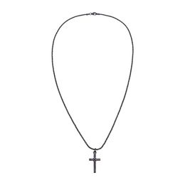 Kuzzoi Kette Herren Gr&ouml;&szlig;e 55 schwarz