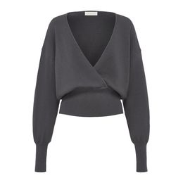 LeGer by Lena Gercke Pullover 'Gesa' Damen Gr&ouml;&szlig;e S dunkelgrau
