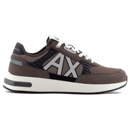 Armani Exchange Sneaker Herren Gr&ouml;&szlig;e 46 braun / hellgrau / schwarz