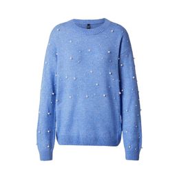Only Tall Pullover 'ONLEMBLA' Damen Gr&ouml;&szlig;e XXL blaumeliert / perlwei&szlig;