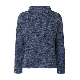 Selected Pullover 'SLFSelma Sus' Damen Gr&ouml;&szlig;e M blaumeliert / schwarz / wei&szlig;