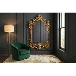 Riess Ambiente Design Wandspiegel OPULENT 150cm gold detailreiche Rahmenverzierung Modern Barock Riess-Ambiente