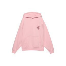 Pull&Bear Pull&bear Sweatshirt 'PACIFIC' female Pink size XL