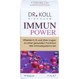 Immun Power Dr.Koll Vitamin C+Vitamin D+Zink Kaps. 60 St