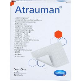 Atrauman 5x5 cm steril Kompressen 10 St