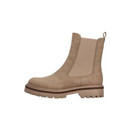 Rieker Chelsea Boots Damen Gr&ouml;&szlig;e 42 hellbeige Winterschuhe