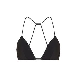 Calvin Klein Swimwear Bikini Top female Black size L