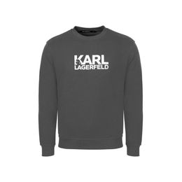 K by KARL LAGERFELD Karl Lagerfeld Sweatshirt male Grey size M