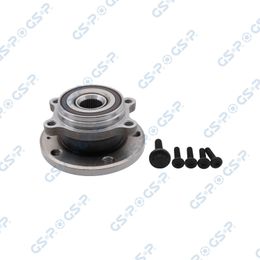 GSP Radlagersatz 9336007K mit Antriebswellenschraube 136,5mm f&uuml;r VW SEAT AUDI 8J0598625 1T0498621 8J0598625A