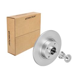 F.BECKER_LINE Bremsscheibe hinten rechts links voll 270mm f&uuml;r RENAULT 7701207898 432004943R 8660001812 10211087
