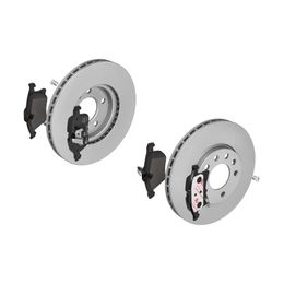 ATE Bremsensatz-Vorderachse Bremsensatz, Scheibenbremse vorne rechts links belüftet 280mm für VAUXHALL OPEL CHEVROLET 93197592 569066 93179707 IJF1418