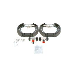Bosch Bremsbackensatz KIT SUPERPRO hinten rechts links vormontiert 20,64mm f&uuml;r FIAT 773456789 0 204 114 683