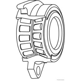Herth+Buss JAKOPARTS Radlagersatz hinten rechts 73mm f&uuml;r SUBARU 28473-AE01A 28474-AE0008A 28462-AE01A J4717013