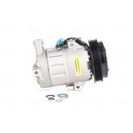 NISSENS Kompressor, Klimaanlage 12V f&uuml;r VAUXHALL OPEL R1580030 93176863 24461719 890185