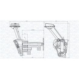 MAGNETI MARELLI &Ouml;lpumpe f&uuml;r RENAULT MERCEDES-BENZ NISSAN 607180101 15010-00Q3A 607180301 351516000018