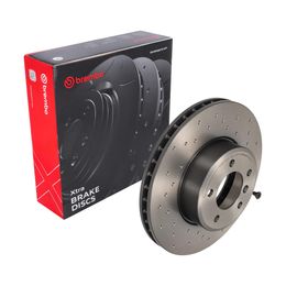 Brembo Bremsscheibe XTRA LINE 09.9172.1X vorne rechts links Gelocht 324mm f&uuml;r BMW (BRILLIANCE) 34116864906 34116864905 34116767269