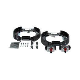 Bosch Bremsbackensatz KIT SUPERPRO hinten rechts links vormontiert 19,05mm f&uuml;r FORD MAZDA 0 204 114 625