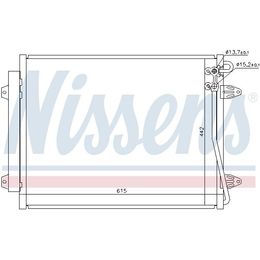 NISSENS Kondensator, Klimaanlage f&uuml;r VW 3C0820411H 3C0820411F 3C0820411D 94832