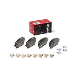 Brembo Bremsbelagsatz, Scheibenbremse vorne rechts links mit Zubeh&ouml;r f&uuml;r FORD AUSTRALIA 2425653 2413372 2588897 P 24 236
