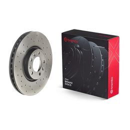 Brembo Bremsscheibe vorne rechts links Gelocht/innenbel. 303,5mm f&uuml;r CITRO&Euml;N (DF-PSA) PEUGEOT TOYOTA IVECO VAUXHALL OPEL DS 4249A3 1642760480 SU001A90