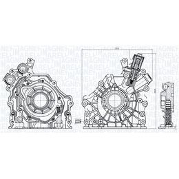 MAGNETI MARELLI &Ouml;lpumpe f&uuml;r CITRO&Euml;N FORD OPEL GM5Q-6600-AA GM5Q6600AA 2012650 351516000084